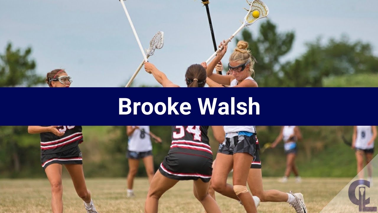 Brooke Walsh Lacrosse Highlights - MD 2022 - Att. Mid - YouTube