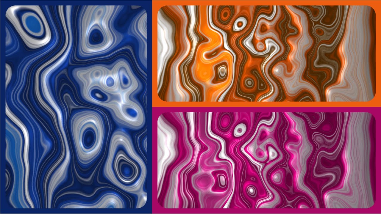 Abstract Liquid Background Video-1 l Animated Background l Screensaver ...