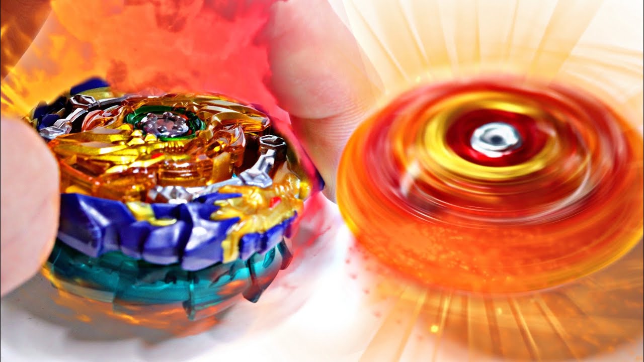 HAND SPUN Wizard Fafnir VS Cosmo Valkyrie | Beyblade Burst GT Battle ...