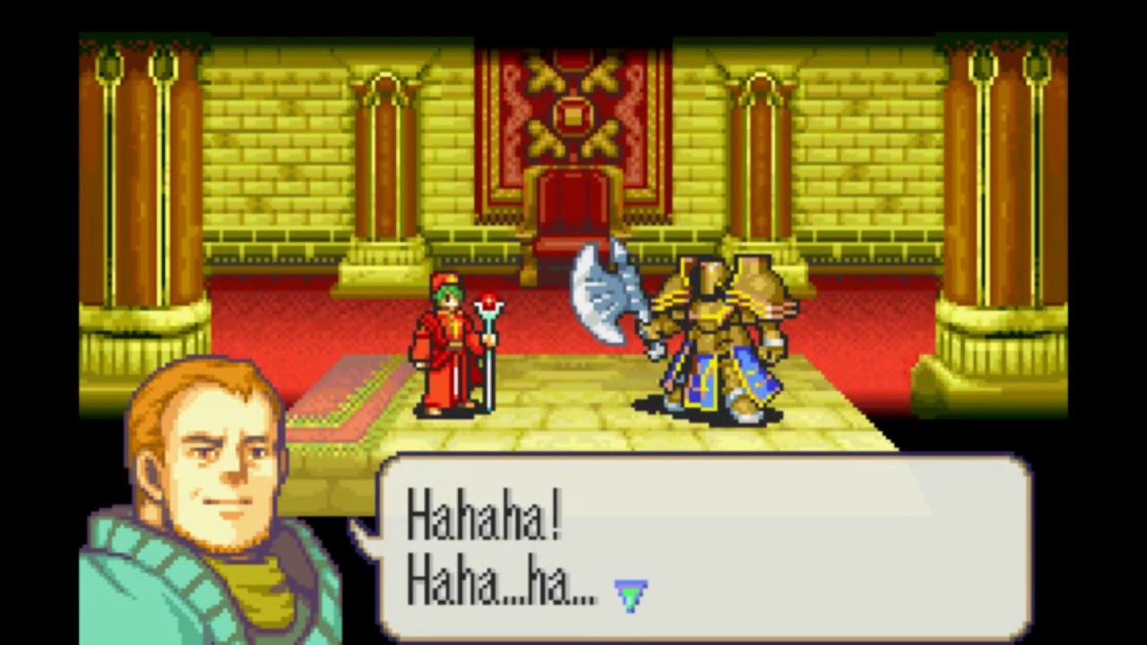 FE6 Hard Mode Armors Only Chapter 16x - YouTube