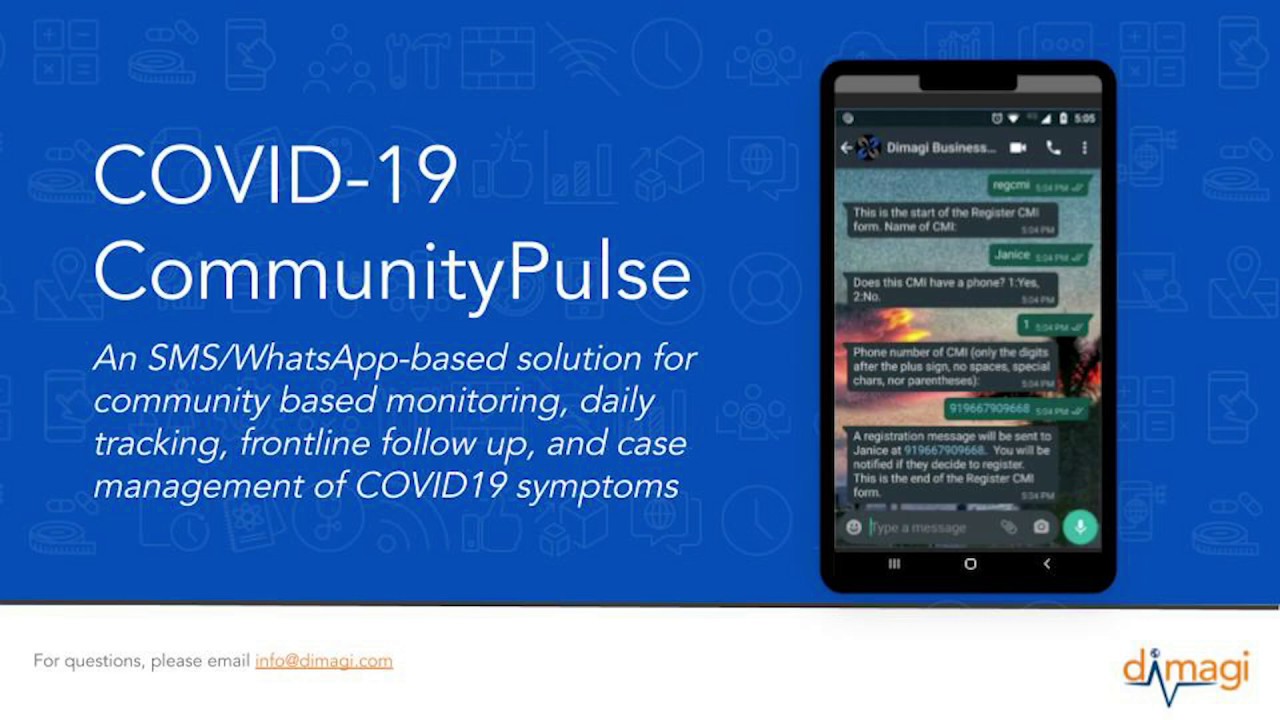 COVID-19 CommunityPulse Demo – CommCare by Dimagi - YouTube