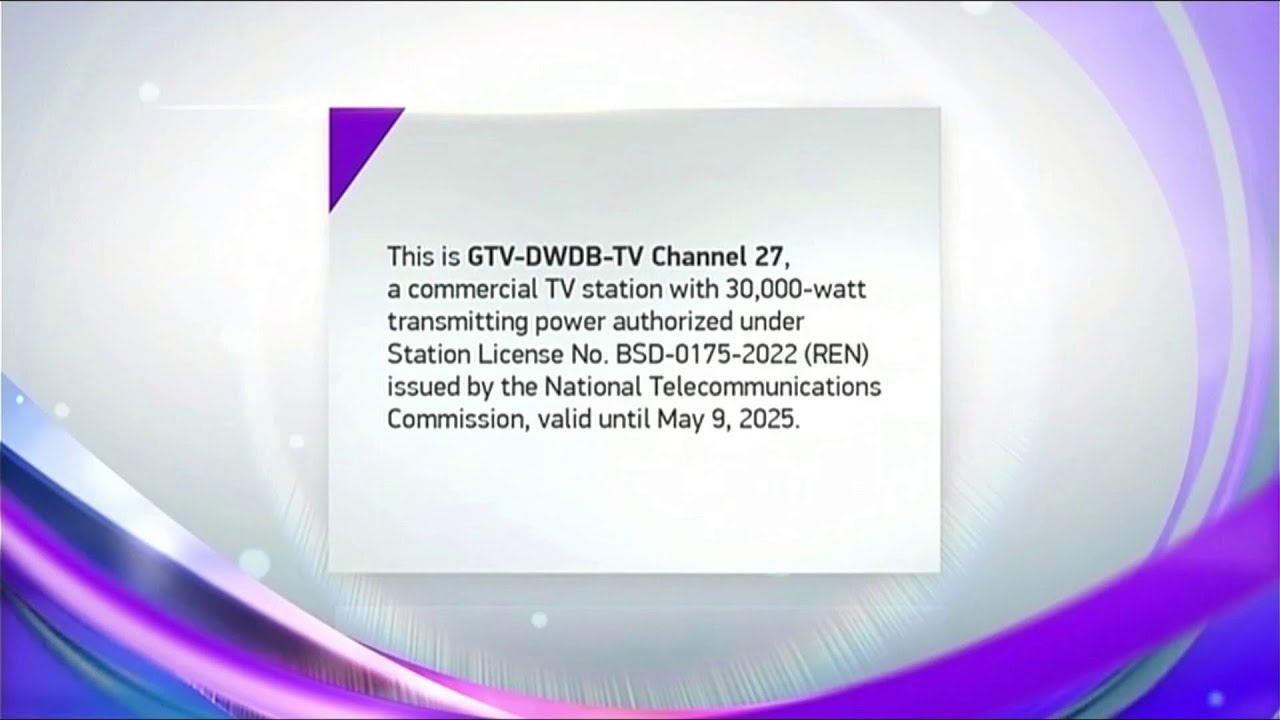 GTV 27 Sign OFF (1:41am) May 9, 2025 - YouTube