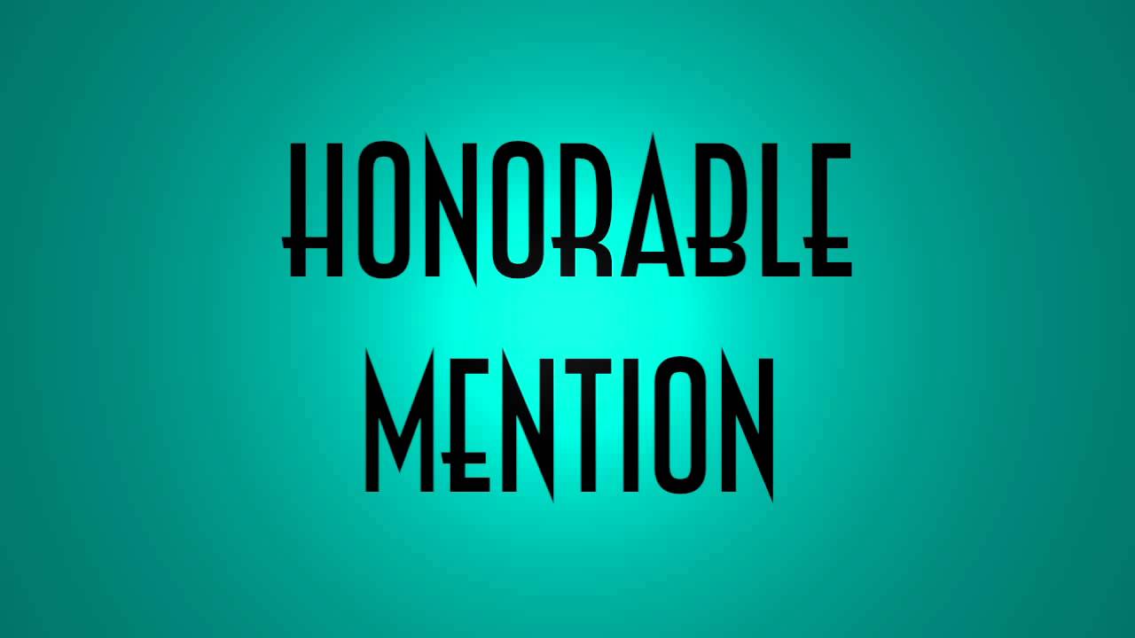 Honorable Mention Graphic - YouTube