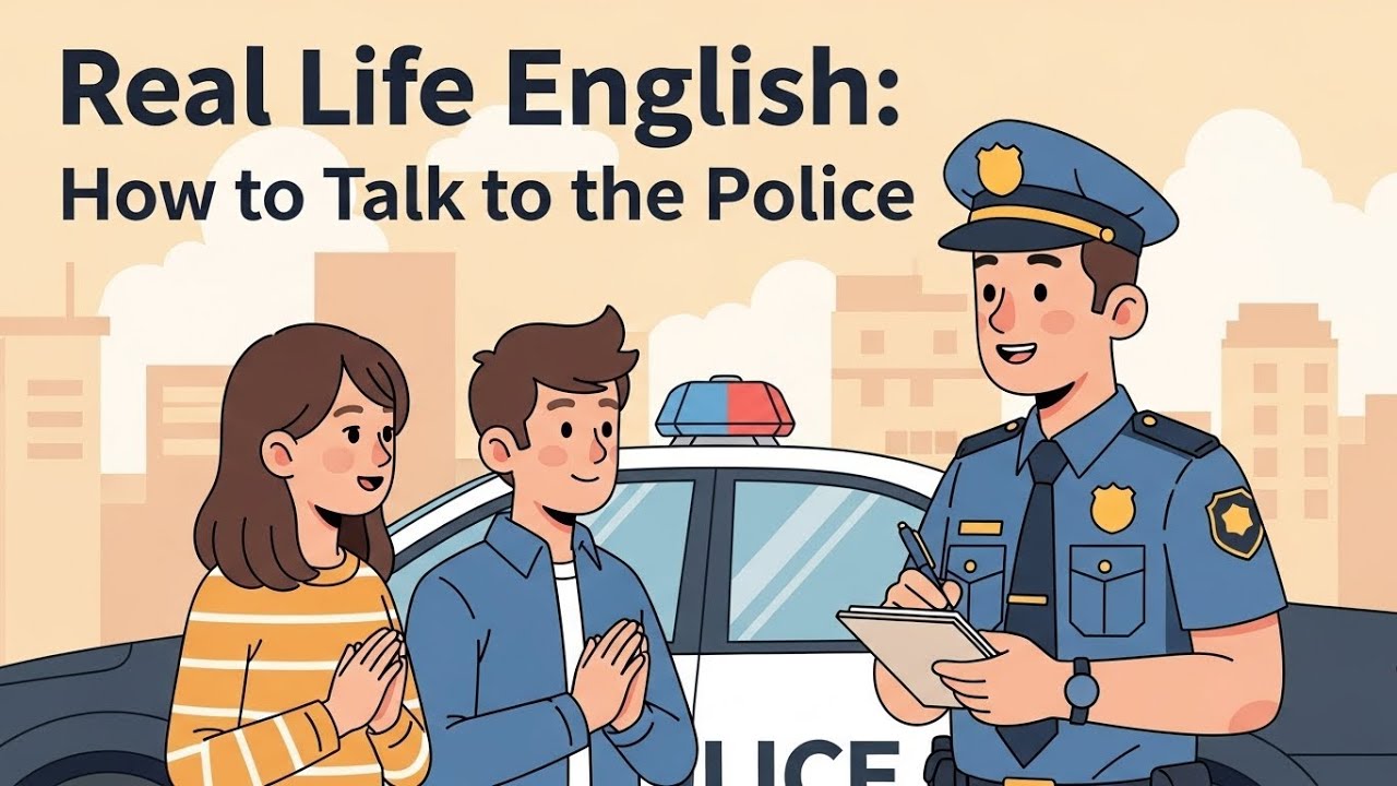 Real Life English: How to Talk to the Police | Next Level English - YouTube