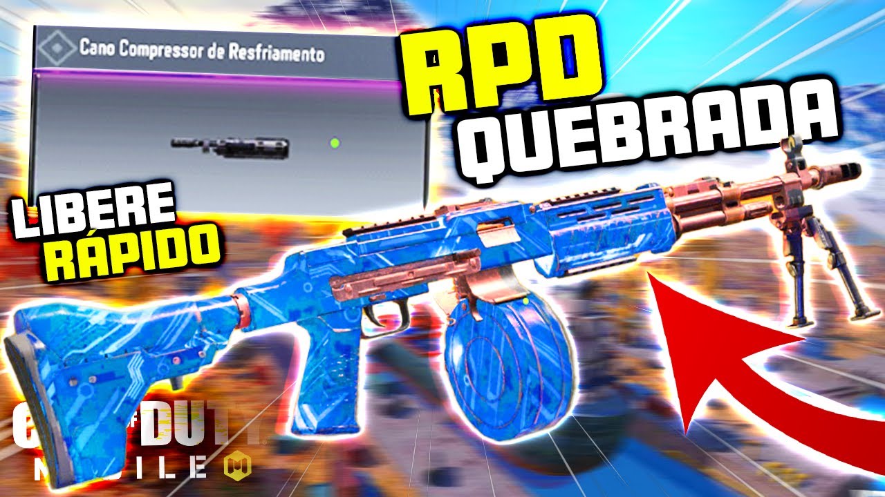use *AGORA* o NOVO ACESSÓRIO da RPD! É a NOVA MELHOR ARMA do COD MOBILE ...