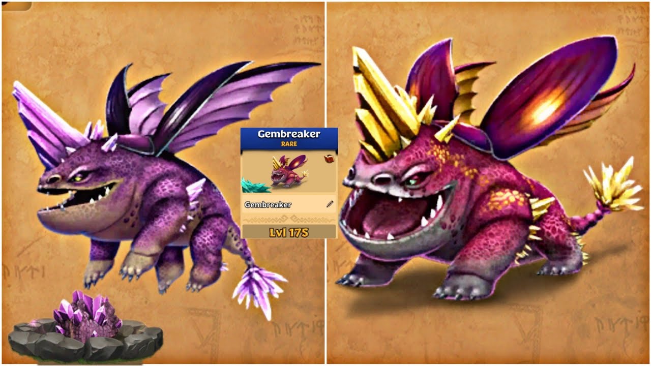 NEW DRAGON GEMBREAKER MAX LEVEL 175 - 9 REALMS DRAGON - Dragons: Rise ...