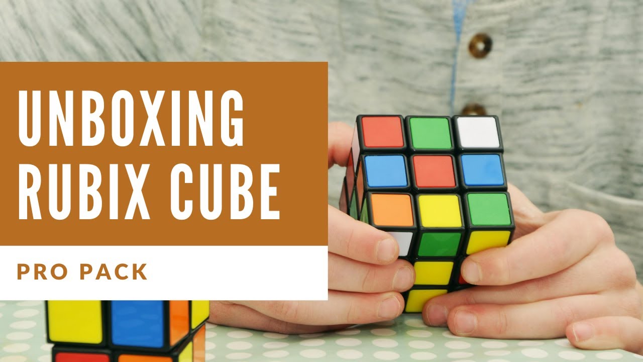 Unboxing Rubix Speed Cube Pro Pack From Amazon. - YouTube