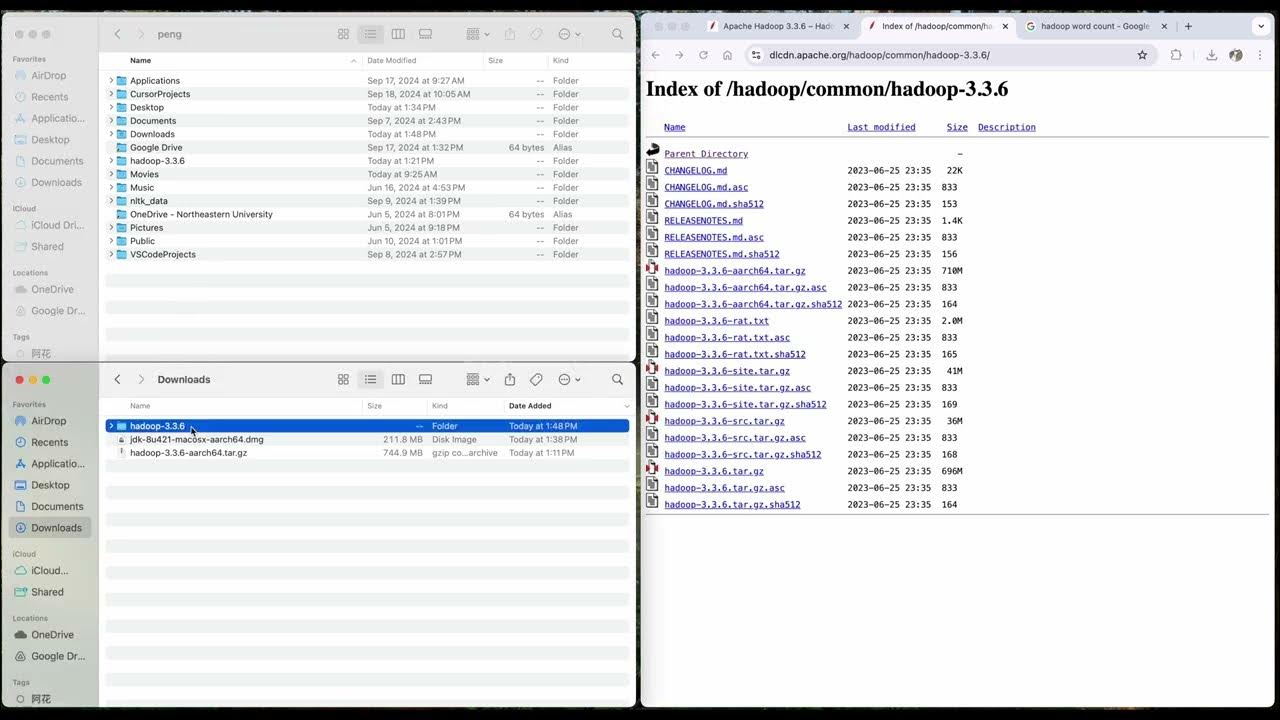 Install Hadoop 3.3.6 in 4 Steps on Mac with Apple Silicon | Hadoop MapReduce Foundation - YouTube