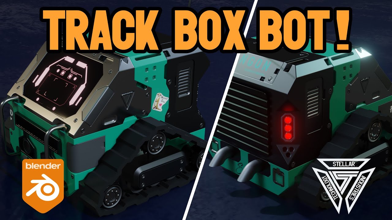 #b3d Track Box Bot! - YouTube