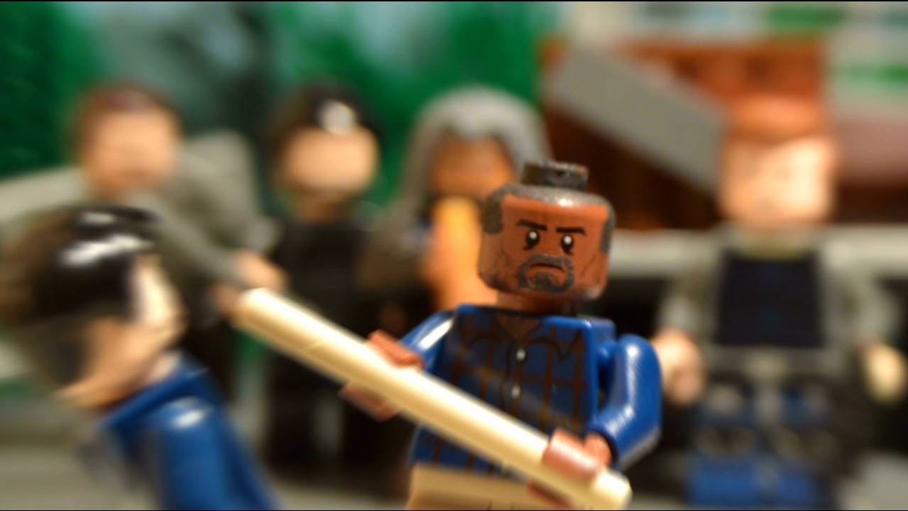 LEGO The Walking Dead: Morgan kills Richard - YouTube