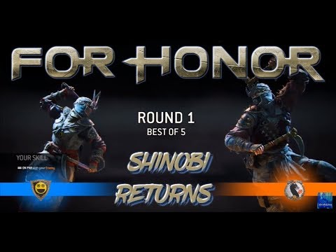 FOR HONOR - HIGH LEVEL DUELS - SHINOBI RETURNS!!! - YouTube
