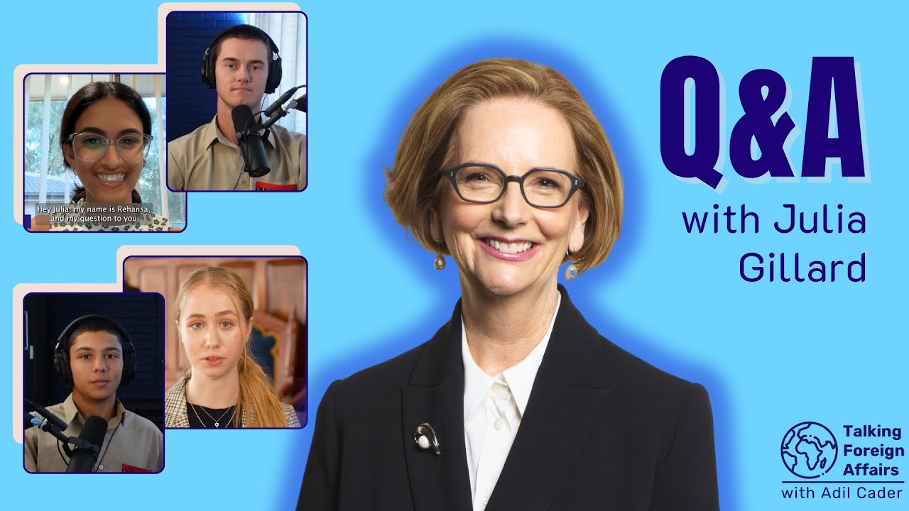 Julia Gillard Answers Your Questions | Special Q&A Talking Foreign ...
