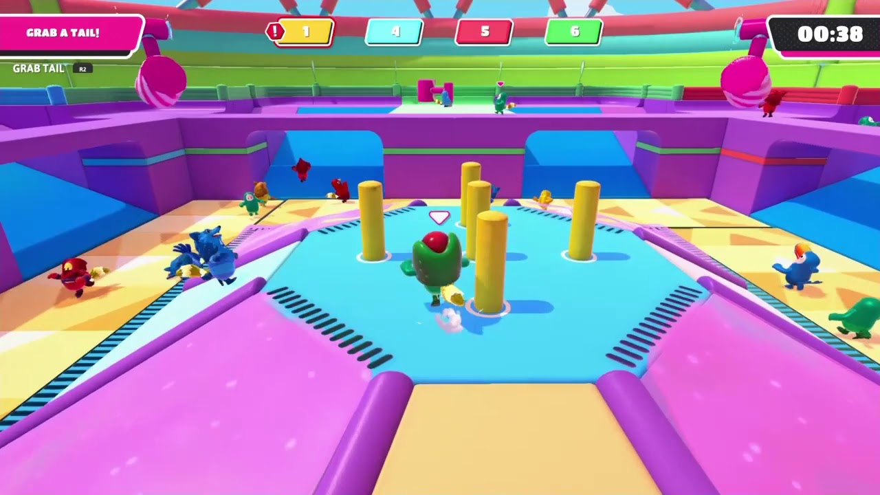 Fall guys first victory - YouTube