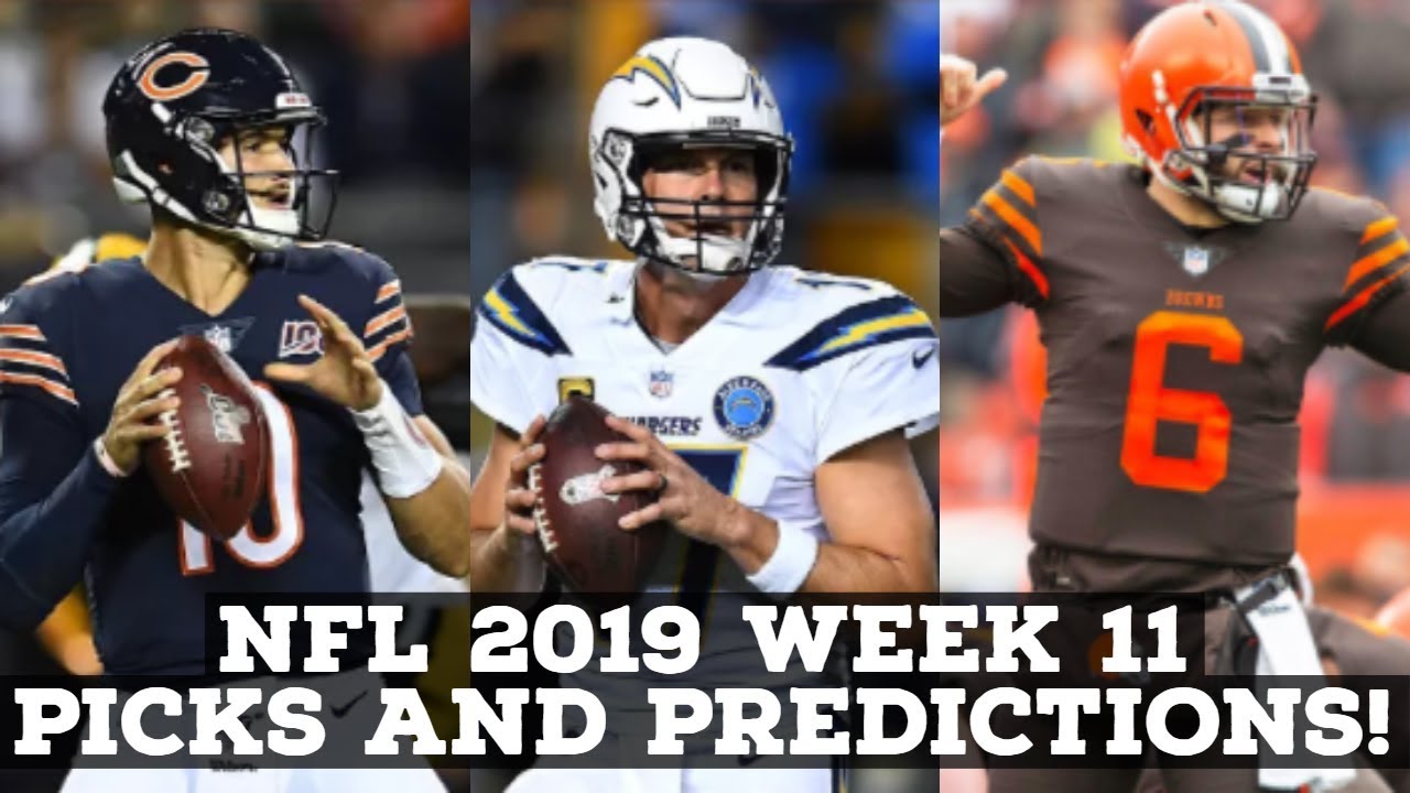 NFL 2019 WEEK 11 PICKS AND PREDICTIONS! - YouTube