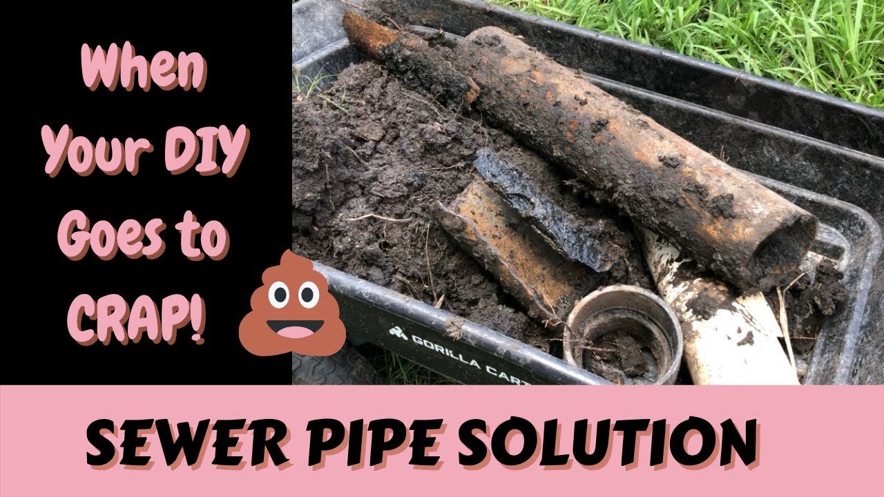 CAST IRON POOP PIPE UPGRADE-Replacing The Septic Line In Our 1920 ...