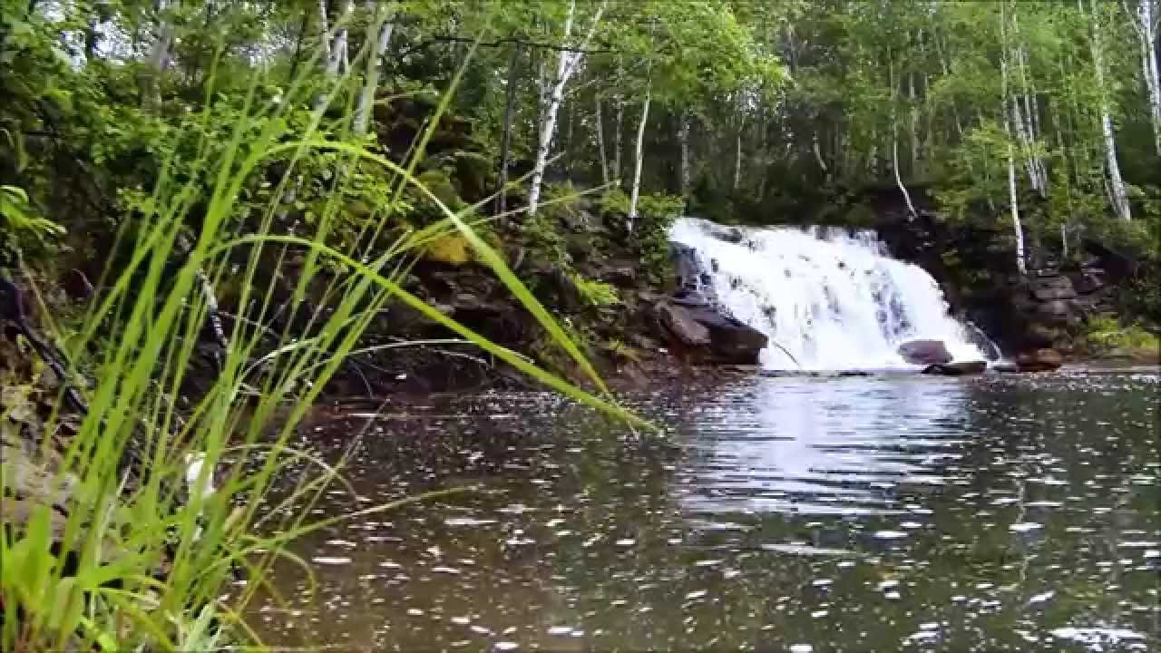 Midland Road Falls (Queens County, New Brunswick, Canada) - YouTube