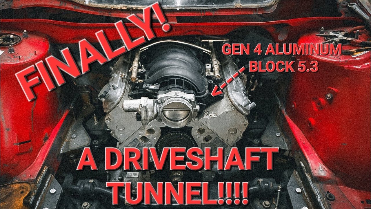 I Built the Driveshaft Tunnel for my RWD 1999 Grand Prix LS Swap! - YouTube