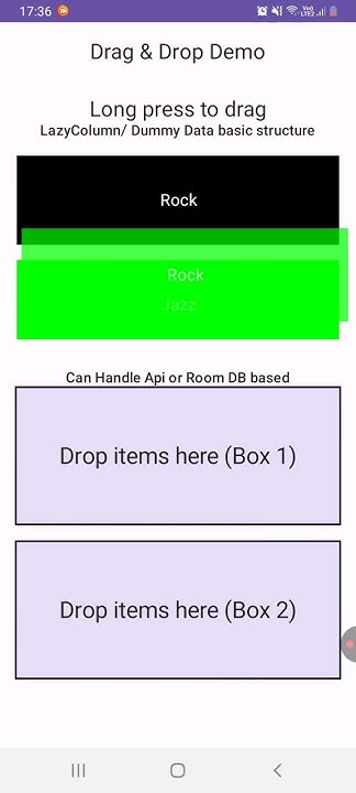 Drag & Drop in Jetpack Compose | LazyColumn Made Easy! 🚀 #androidappdevelopment #jetpackcompose ...