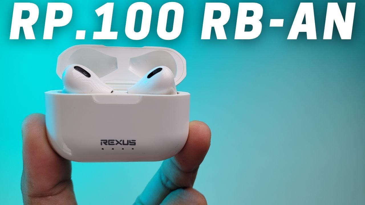 TWS BAGUS 100 RIBUAN REXUS FX2 MIRIP AIRPODS PRO - YouTube