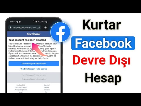 Kalıcı Olarak Devre Dışı Bırakılan Facebook Hesabı Nasıl Kurtarılır (2025)