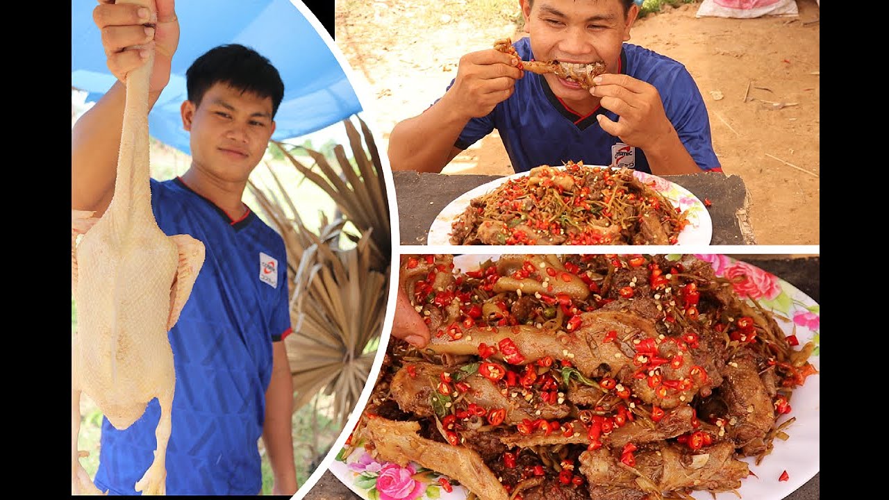 Muscovy duck hot spicy recipe - YouTube