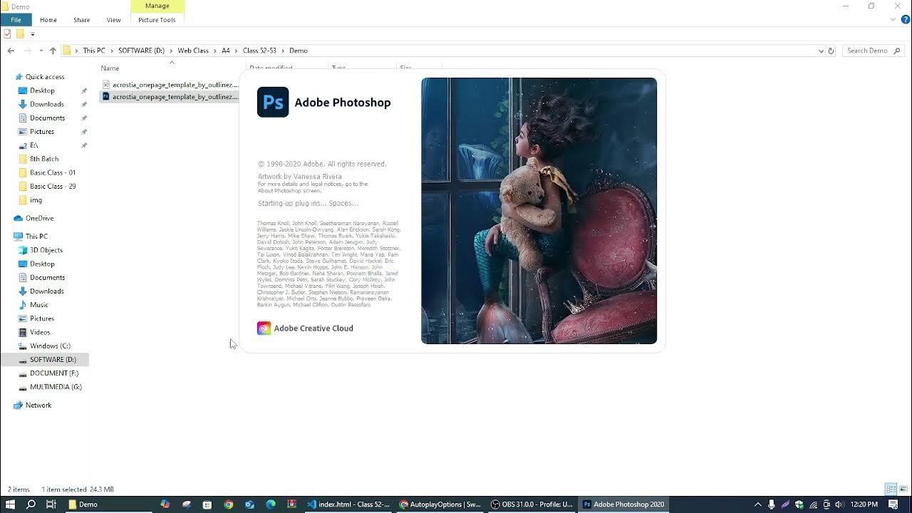 Web Development PSD to html (Class 54) - YouTube