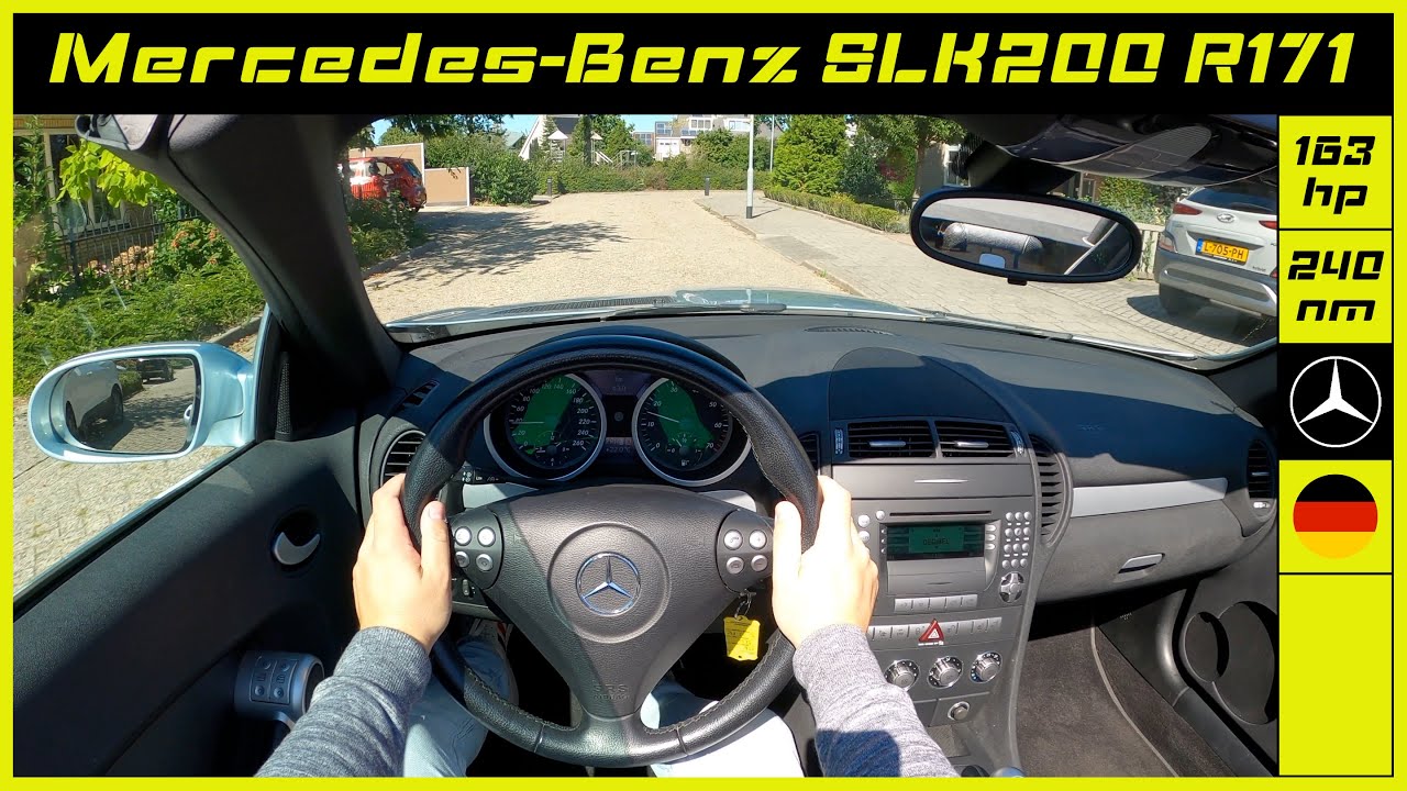 Mercedes-Benz | SLK200 R171 | 2006 | Onboard POV test drive - YouTube
