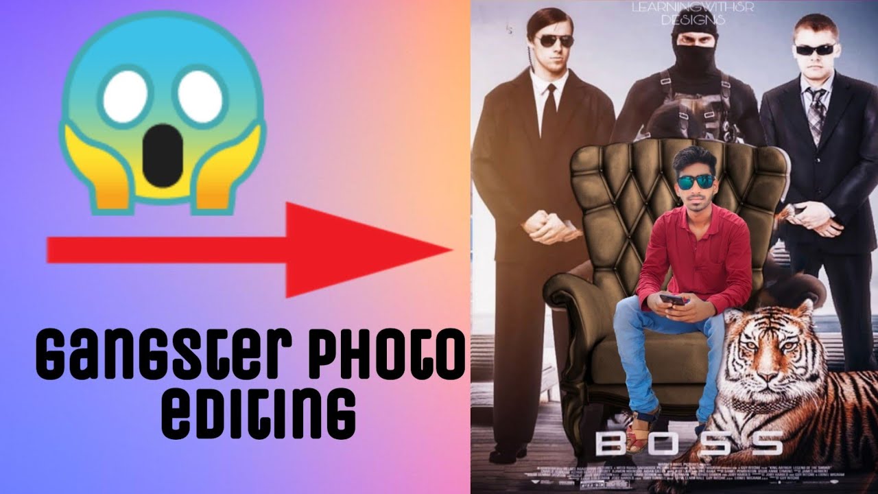 Best gangster photo editing video📸 - YouTube