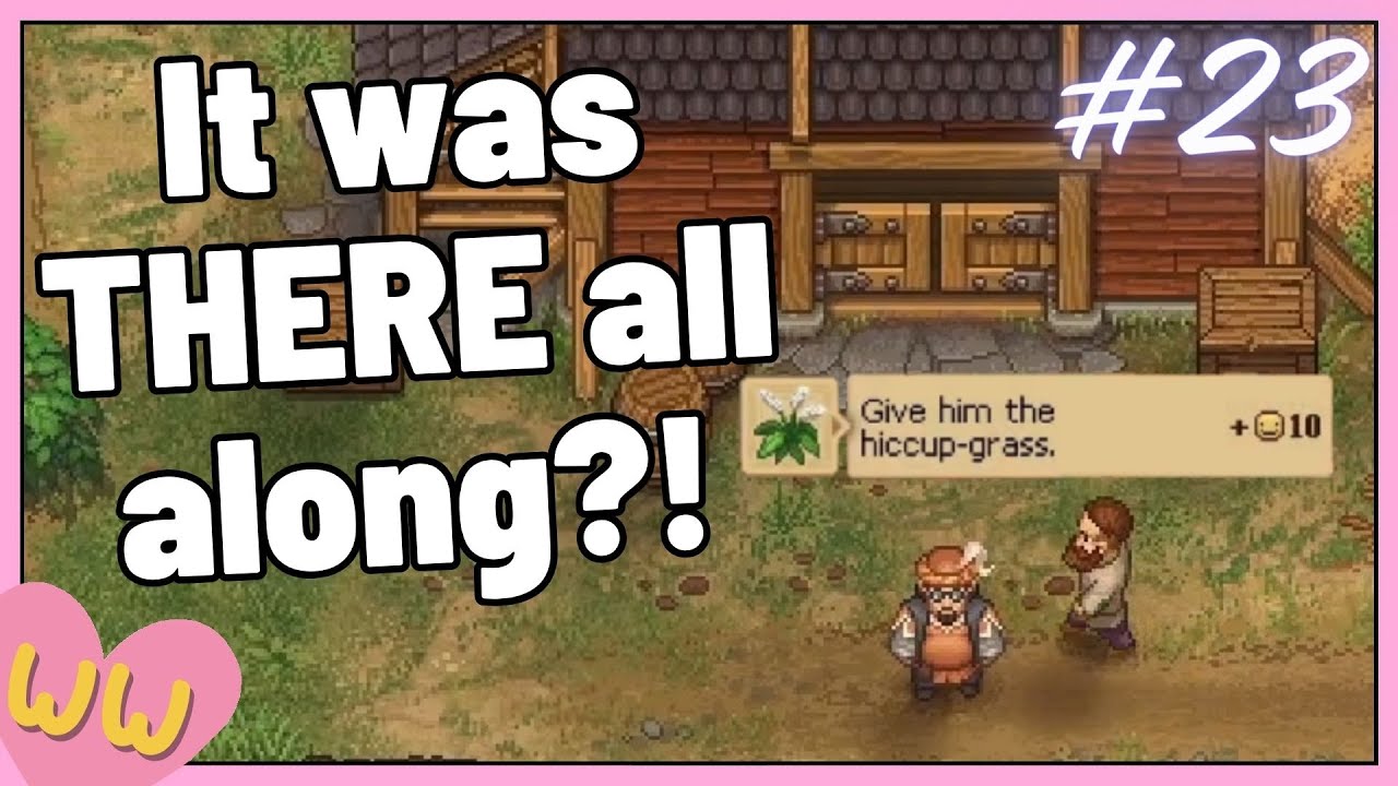Finding Hiccup-Grass | Graveyard Keeper [23] [soft spoken ASMR] #asmr # ...