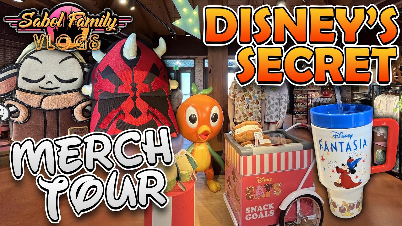 DISNEY SPRINGS NEW MERCHANDISE TOUR July 2024 | Walt Disney World ...