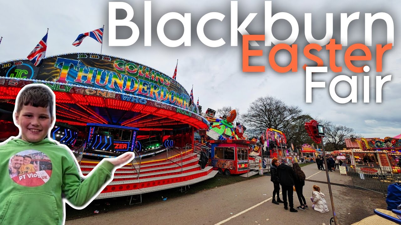 Blackburn Easter Fun Fair 2024 | Witton Park - YouTube