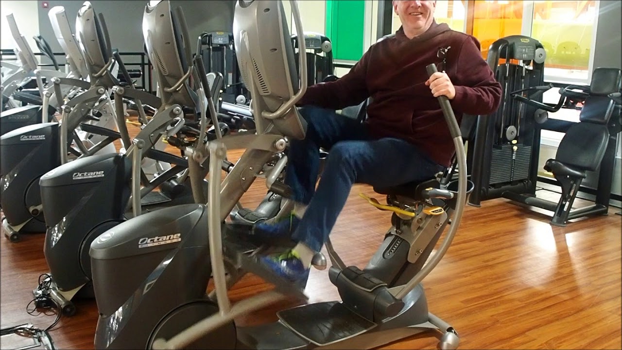 Lot 107 109: Octane X Ride Seated Elliptical - YouTube