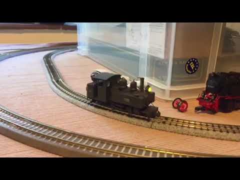 Bachmann WD Baldwin with Digitrains sound - YouTube