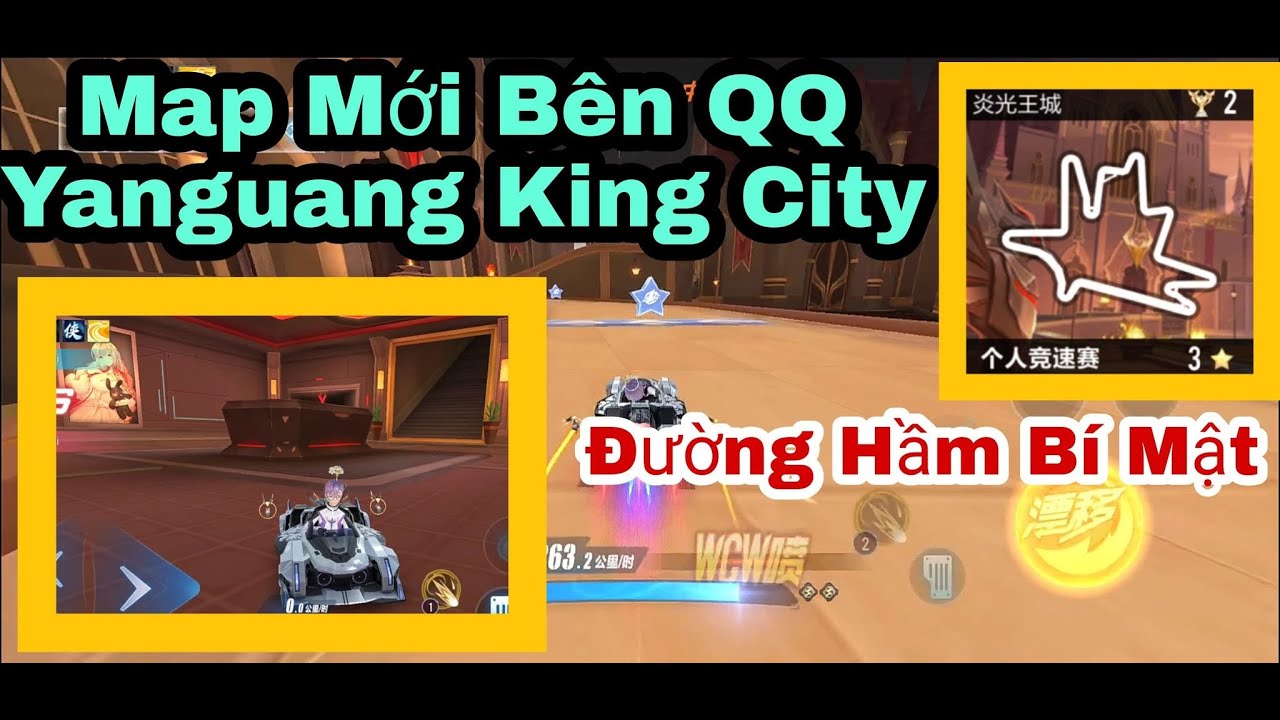 QQ Speed Mobile | Map Mới Bên QQ YangUang King City - Đường Hầm Bí Mật ...