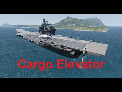 Aircraft Carrier Cargo Elevator | BeamNG.drive - YouTube