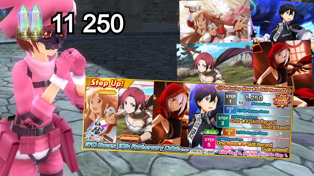 [SAOIF] THEY ARE GOOD! | SAO Games 10th Anniversary Collab Order | 1 ...