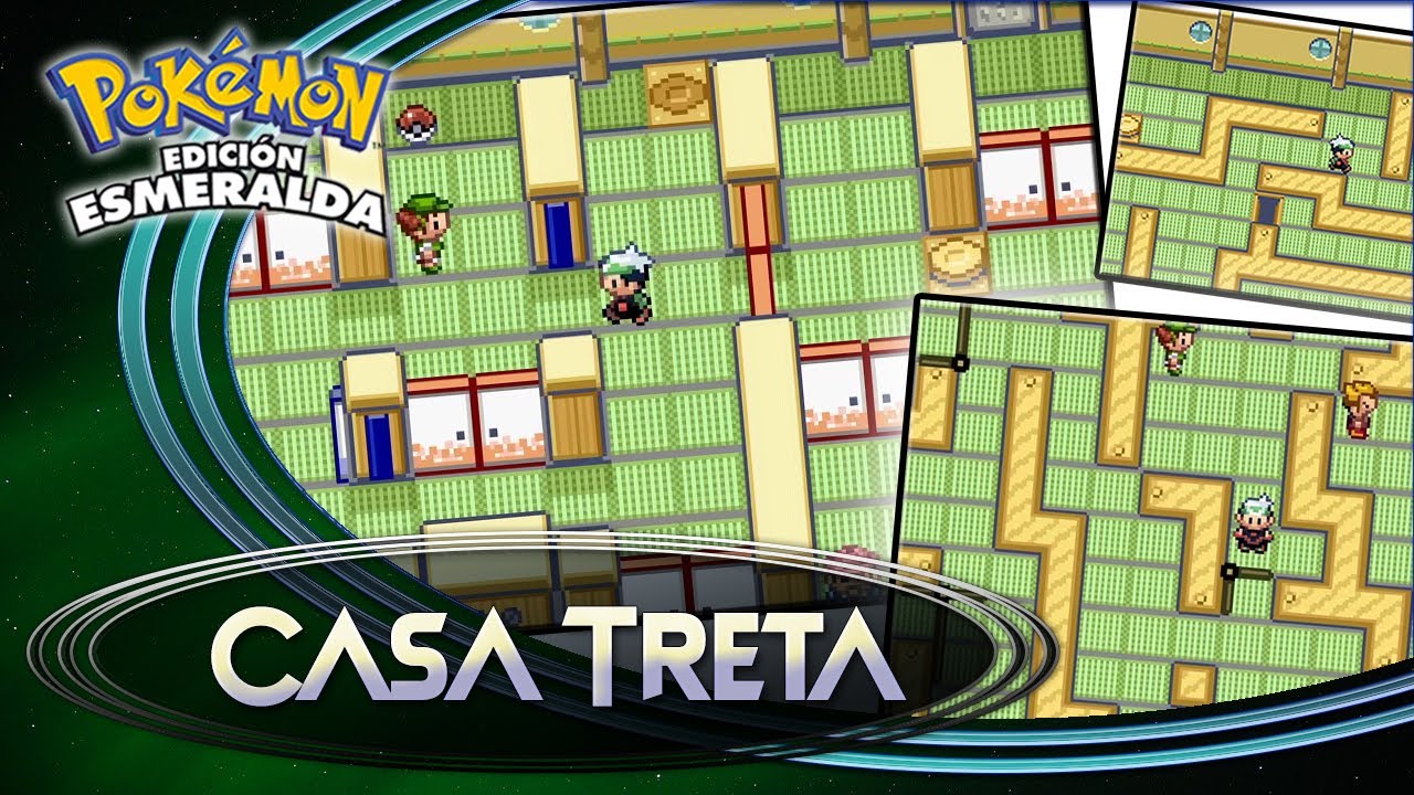 Cómo SUPERAR la CASA TRETA en POKÉMON ESMERALDA 💥 GUÍA POKÉMON ...