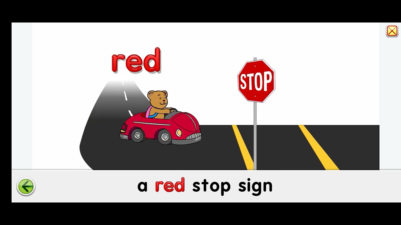 Starfall Colors Red - YouTube