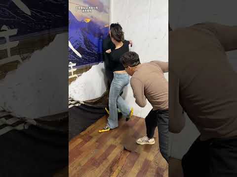 Touch the Rubber Border 😆 | Funny Punishment Game | Chinese Challenge Video