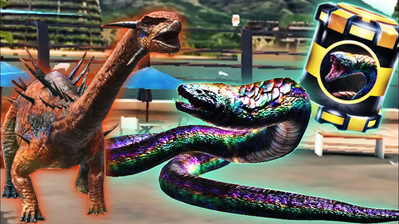 GEMINIDEUS VS HIDRA BOA BOSS! (JURASSIC WORLD ALIVE) - YouTube