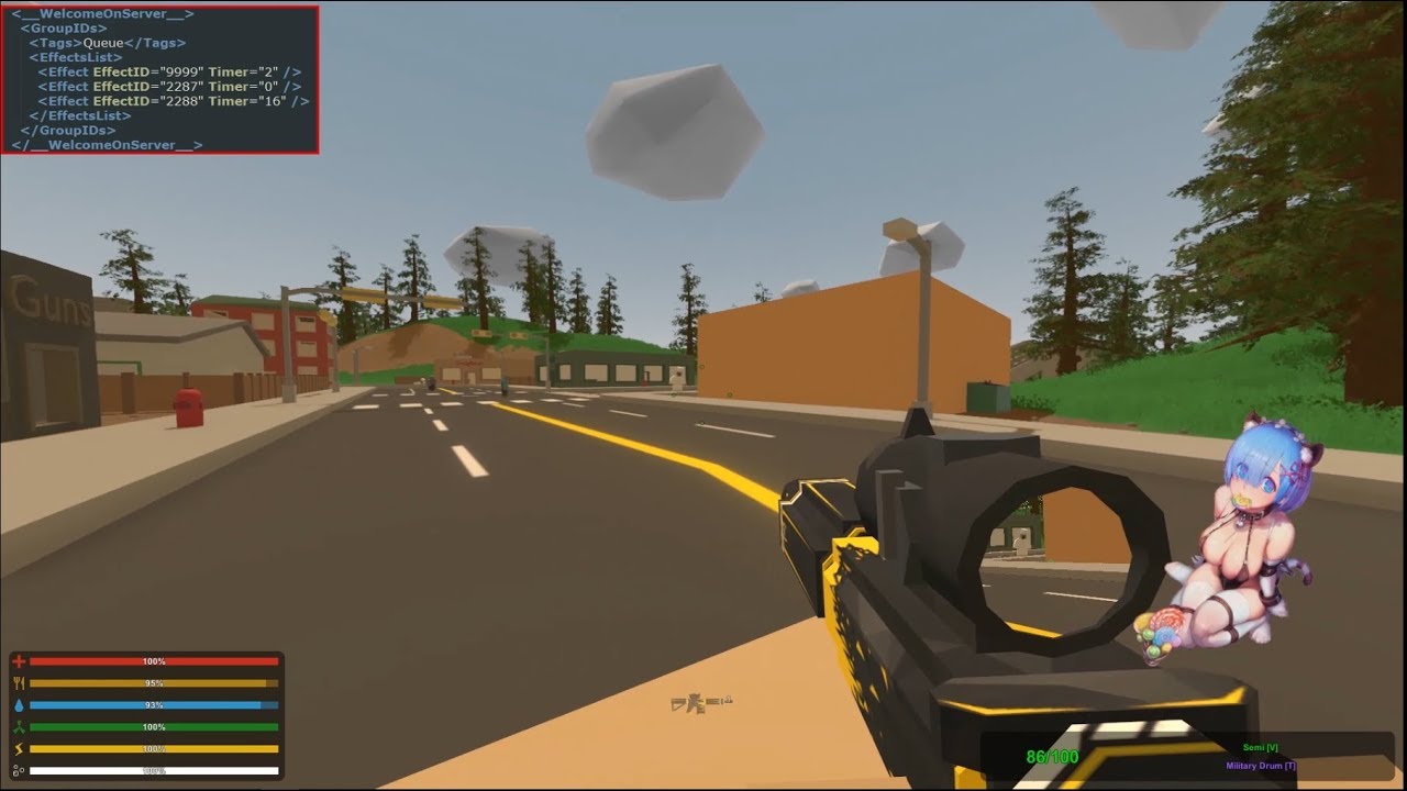 Unturned Plugin MK_Anime_Girls - YouTube