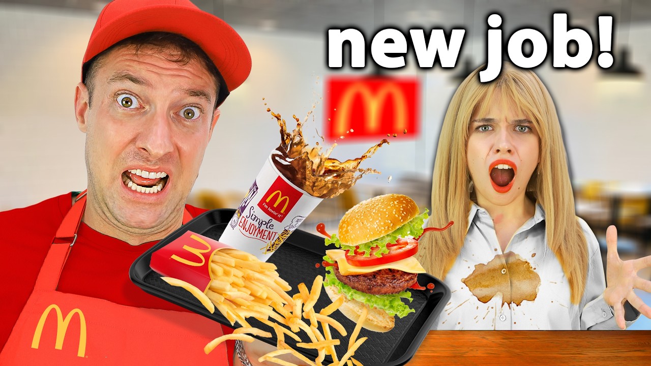 Our Son Gets His FIRST JOB! Surviving My First Job in in 24 Hours By ...