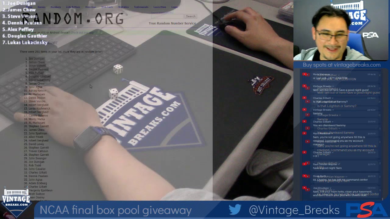 04-02-19 NCAA Box Pool - YouTube