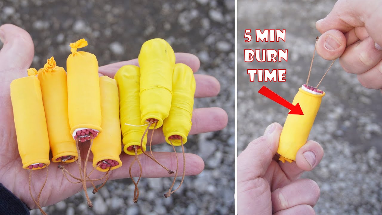 How to Make the Ultimate Survival Pull Pin Firestarter – 5 Min Burn ...