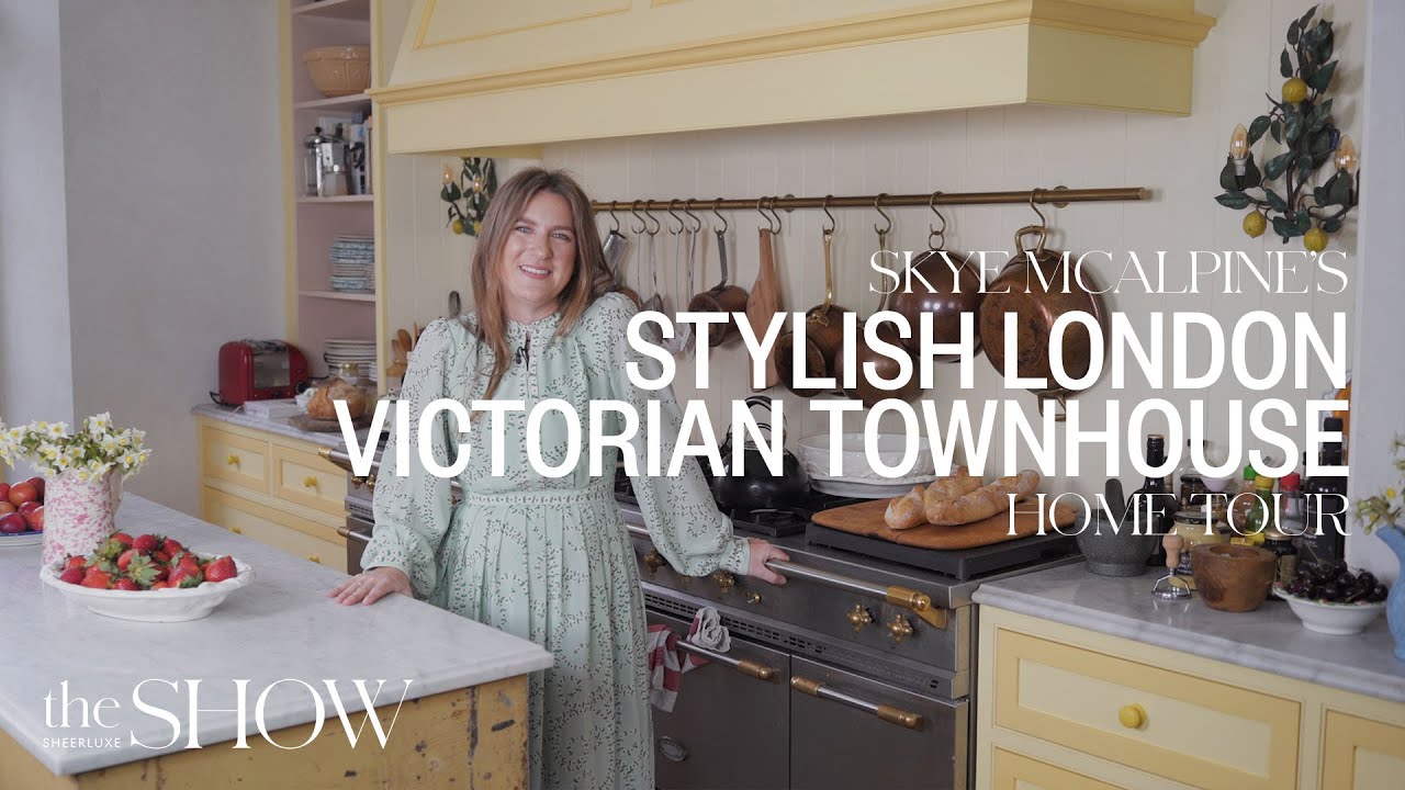 HOME TOUR | Skye McAlpine's London Townhouse - YouTube