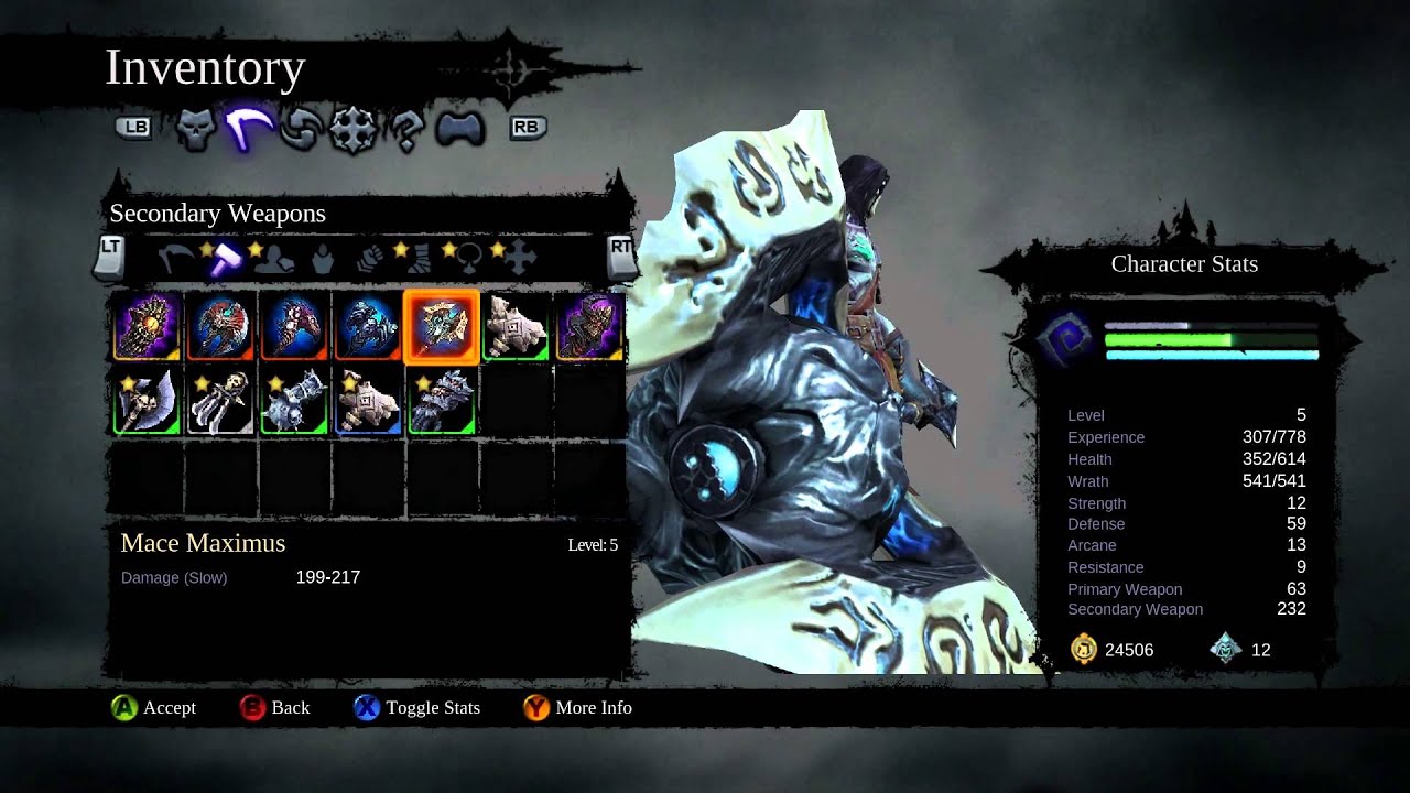 Drakmyth Plays Darksiders 2 - 013 - Possessed Weapons - YouTube