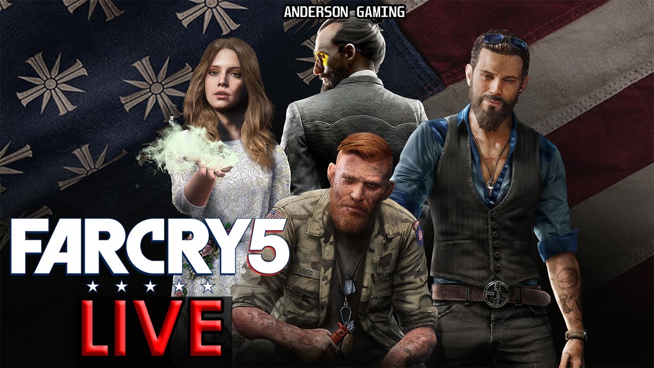 Let's Play Far Cry 5 (Hard) - LIVE GAMEPLAY (Part 5) - YouTube