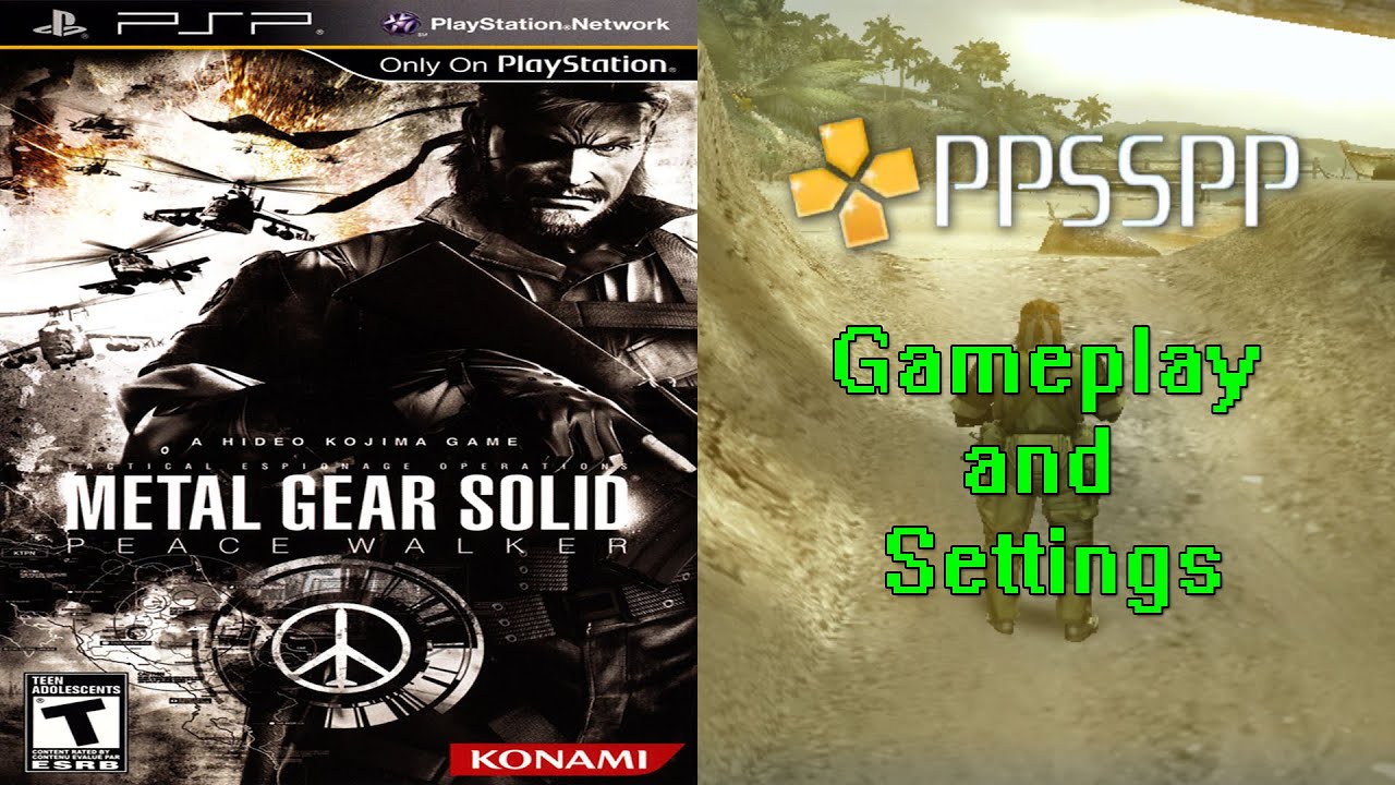 Metal Gear Solid: Peace Walker Gameplay and Settings | PPSSPP - YouTube