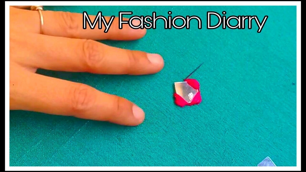 MIRROR WORK / SISHA WORK,HAND EMBROIDERY - YouTube