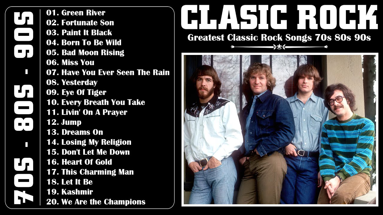 The Best Classic Rock Of 70s 80s 90s - Classic Rock Songs 70s 80s 90s ...